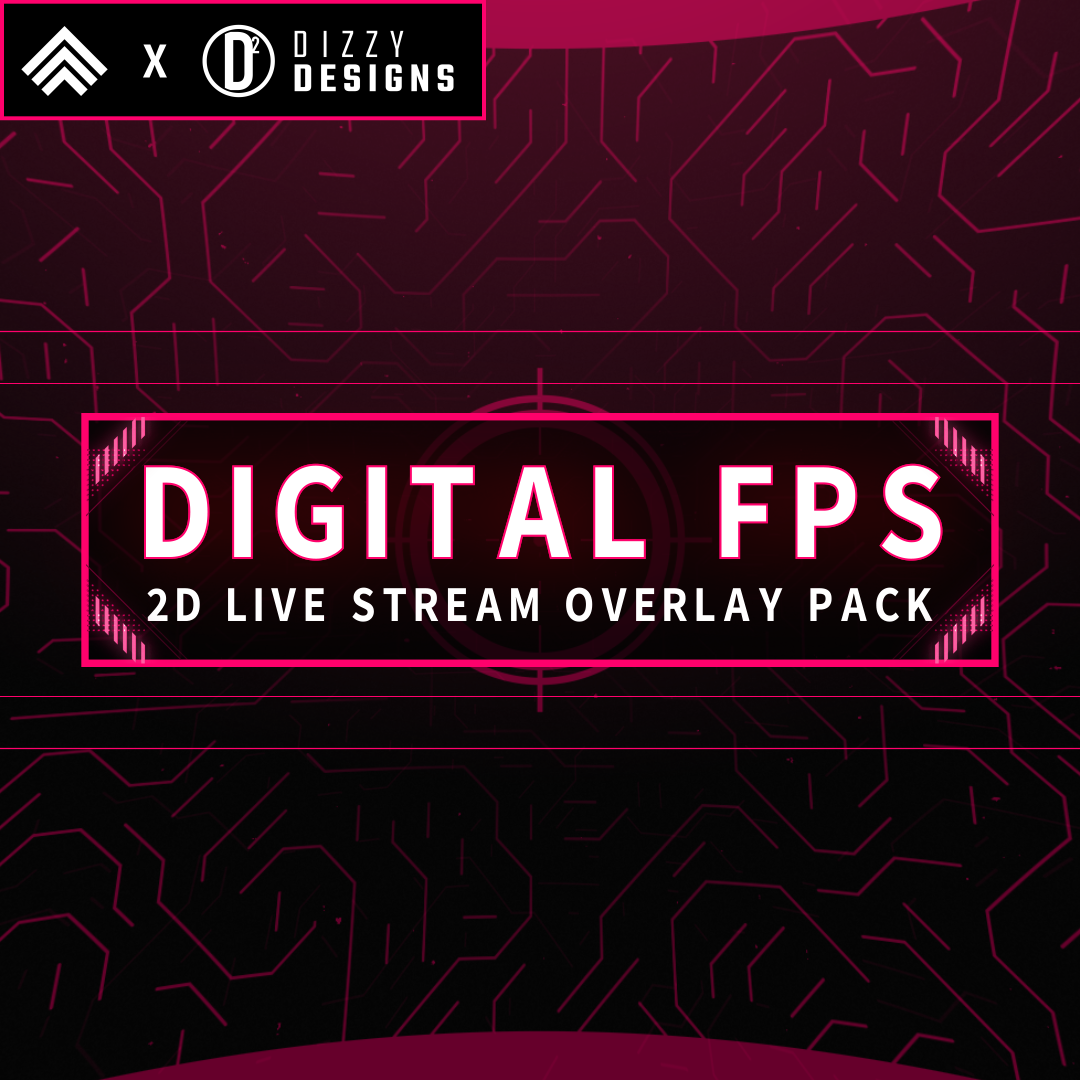 Digital FPS Overlay Pack by DizzyDesigns – iLeveled.com