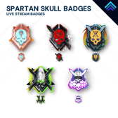 Free Halo Themed Badges | iLeveled.com